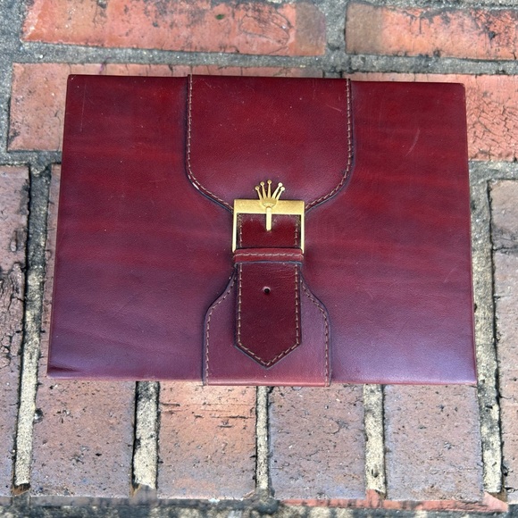 Rolex | Accessories | Vintage Rolex Presidential Wooden Watch Box ...